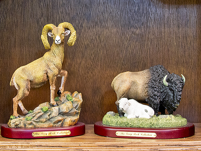 Nature's nobility captured in miniature&mdash;these Gray Rock Collection figurines remind us of a time when mantelpieces were personal museums.
