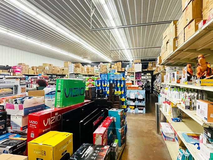 Electronics and appliances galore! From Vizio TVs to kitchen gadgets, the selection changes weekly but the jaw-dropping prices remain constant.