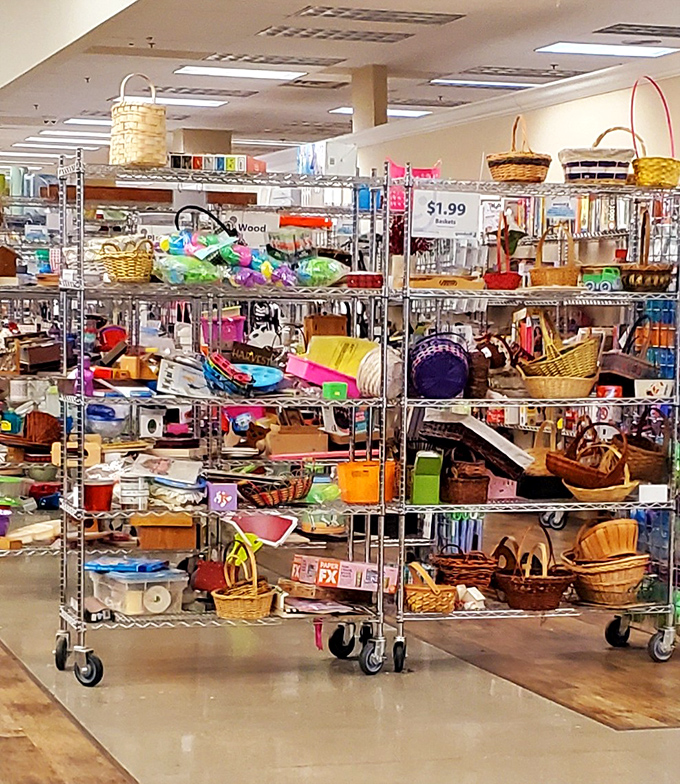 Basket paradise! From picnic-ready wickers to decorative storage solutions, this section proves one person's castoff is another's Pinterest inspiration.