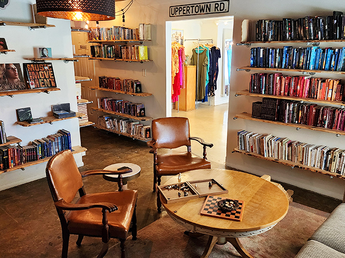 The book nook isn't just shelves; it's a literary speakeasy where leather chairs invite you to sample forgotten bestsellers.