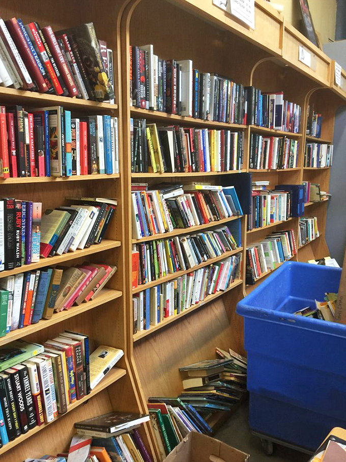 The book section: where literary journeys cost less than a fancy coffee. Browse these shelves like Anthony Bourdain explored street markets&mdash;with curiosity and abandon.