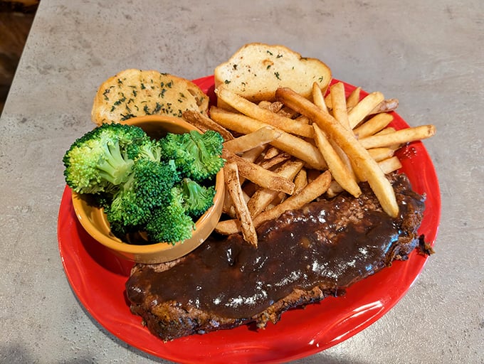 Behold the buffalo meatloaf&mdash;where wild west meets comfort food in a marriage so perfect it deserves its own country song.
