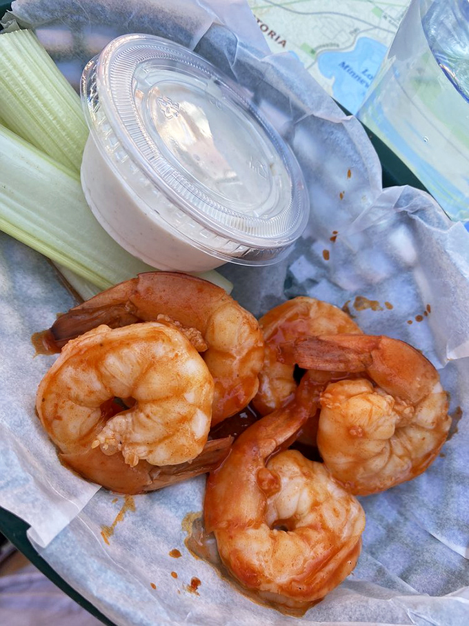 These buffalo shrimp aren't just appetizers, they're little crispy flavor bombs that make you wonder why you'd ever start a meal any other way.