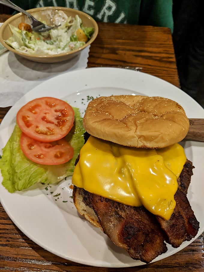 This isn't just a cheeseburger; it's a masterclass in simplicity&mdash;where perfectly melted American cheese embraces a hand-formed patty with the tenderness of a homecoming hug.