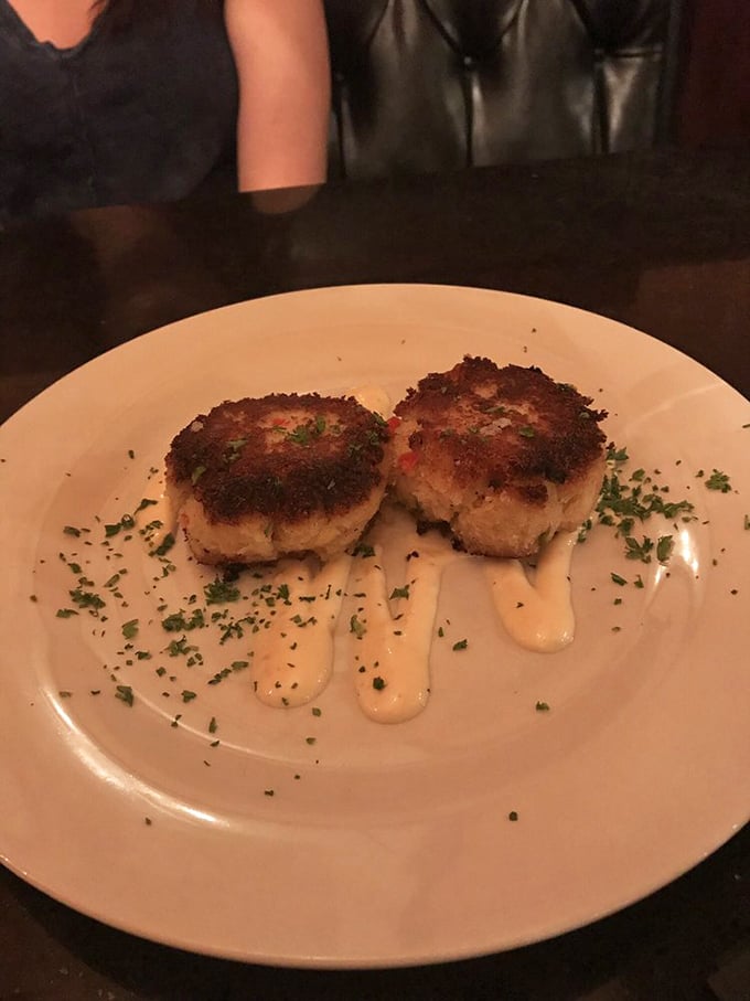 These golden-brown crab cakes aren't playing games&mdash;packed with actual crab meat and minimal filler, they're the opening act that threatens to steal the show.