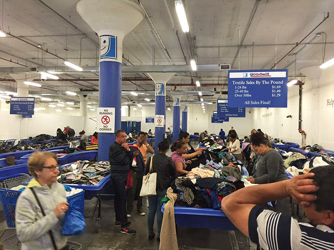 Serious thrifters know the drill&mdash;when fresh bins roll out, position yourself strategically. It's like the starting line of a marathon where everyone wins something unique.