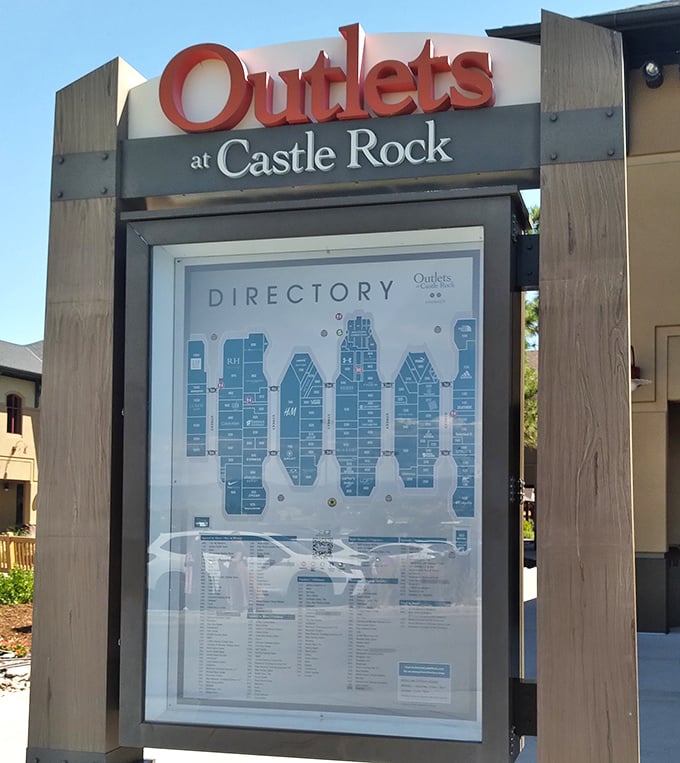 Navigation made simple with this comprehensive directory. Like a treasure map, but instead of X marking the spot, it's showing you where to find those half-price shoes.