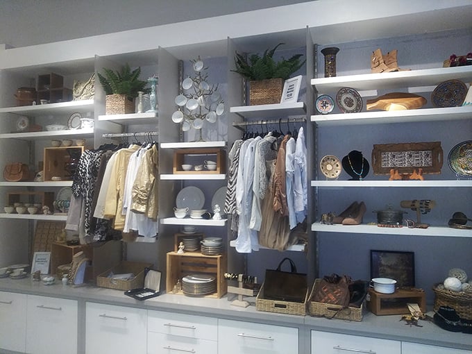 Meticulously arranged shelves showcase homewares with the careful curation of a museum exhibit, but with price tags that won't make you wince.