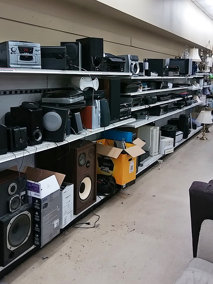 Electronic relics await their second act. That vintage stereo system might be the very one that blasted "Born to Run" in someone's basement in 1984.