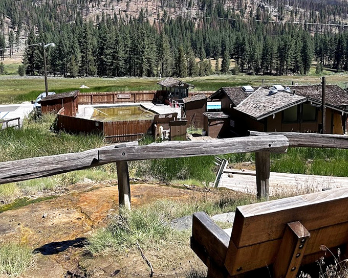 From above, the facility looks charmingly modest&mdash;no pretense, just pure geological generosity in concrete form.