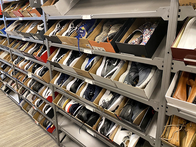 Shoe heaven or footwear purgatory? Either way, these rows of barely-worn possibilities might contain your next favorite pair.