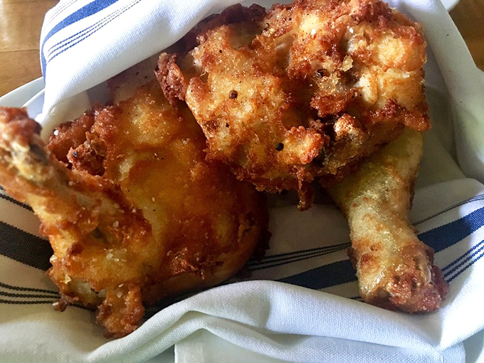 Golden, crackling perfection&mdash;this fried chicken might make your Southern grandmother both jealous and proud at the same time.