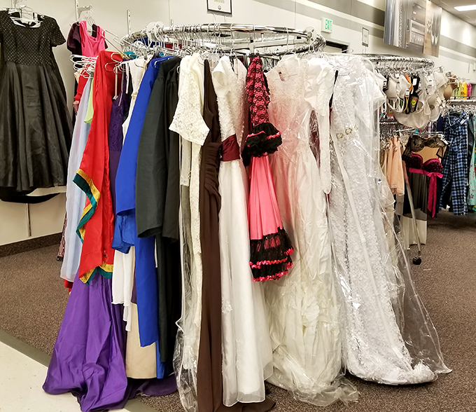 Cinderella didn't have this many options for the ball. From wedding gowns to Halloween costumes, every special occasion gets a second chance. 