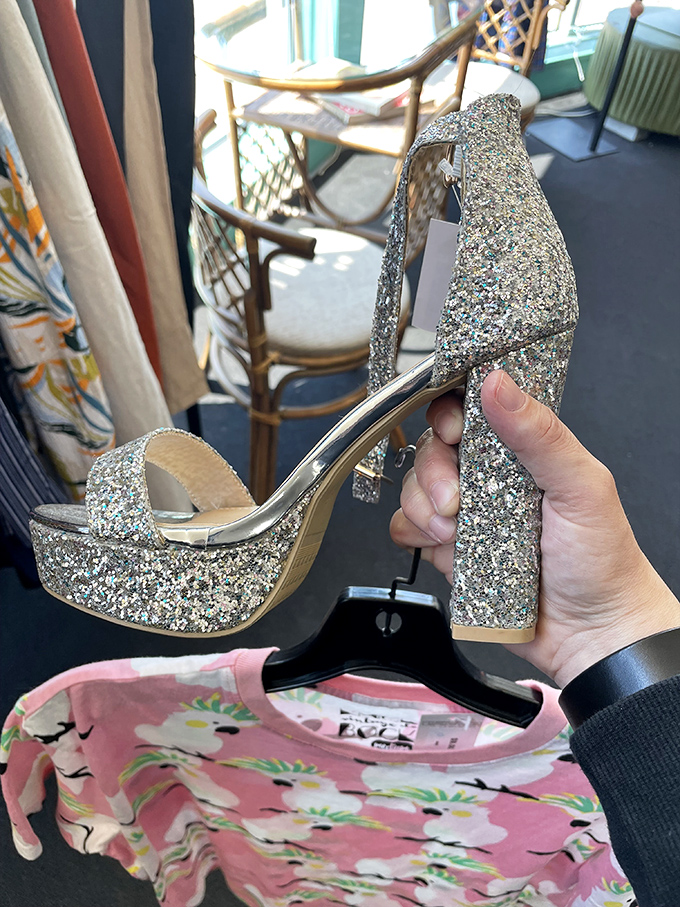 Disco isn't dead&mdash;it's just waiting in these glittery platforms for someone brave enough to bring Saturday Night Fever back.