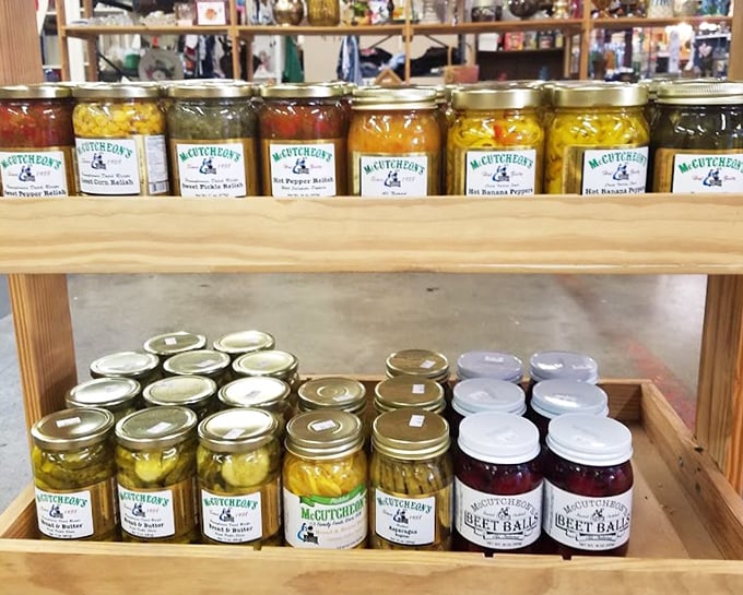 McCutcheon's preserves line the shelves like jewels in jars&mdash;local flavors captured at their peak and ready to transform your morning toast.