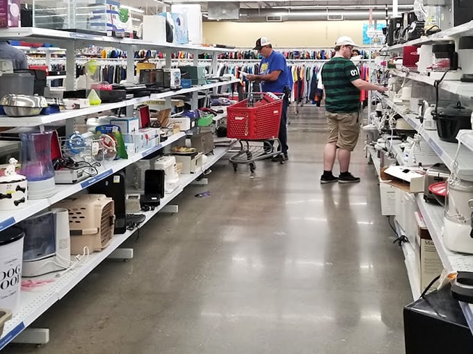 Kitchen gadget heaven! Shoppers browse appliances that could turn even a reluctant cook into the next Food Network star&mdash;all at prices that won't simmer your savings.