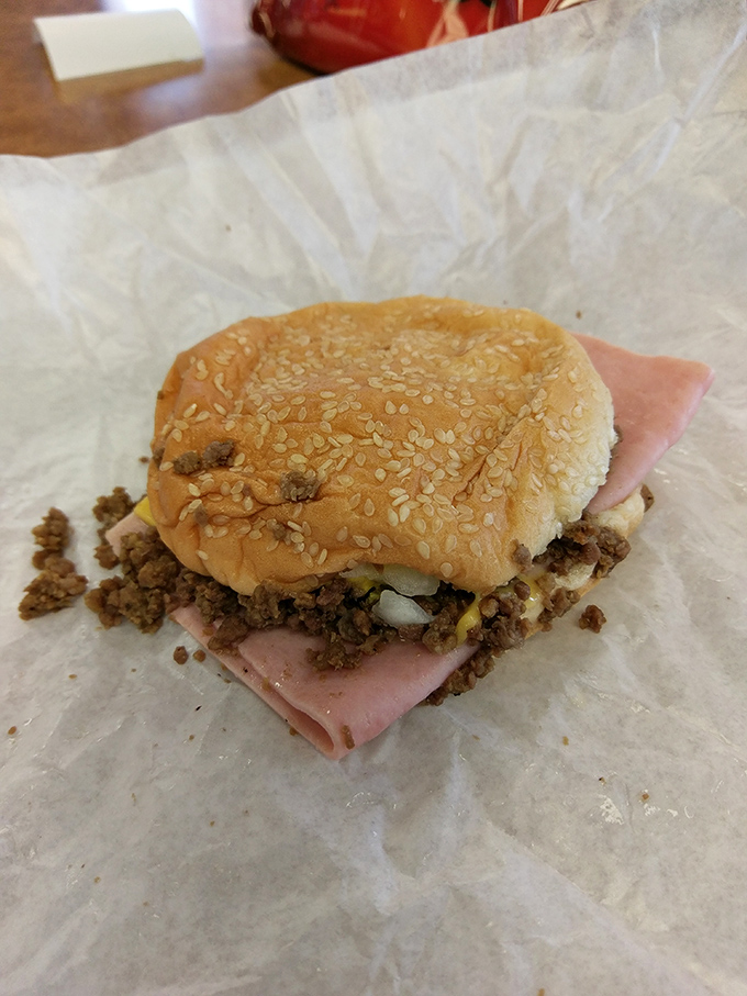 Behold the famous loose meat sandwich&mdash;not quite a burger, not quite a sloppy joe, but entirely its own delicious category.