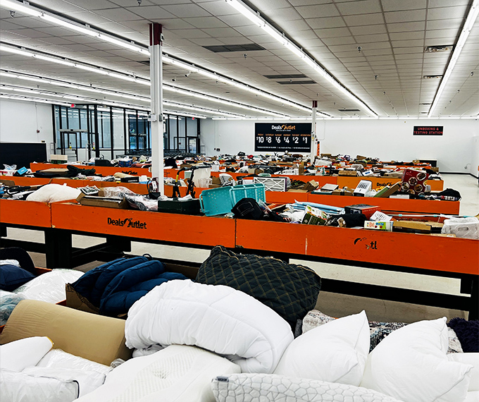 The no-frills warehouse approach means one thing: the money saved on fancy displays goes straight to your bargain-hunting bottom line.