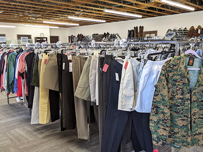 Men's fashion purgatory never looked so promising. From business casual to weekend wear, these gently-used garments await their second act in someone else's wardrobe rotation.