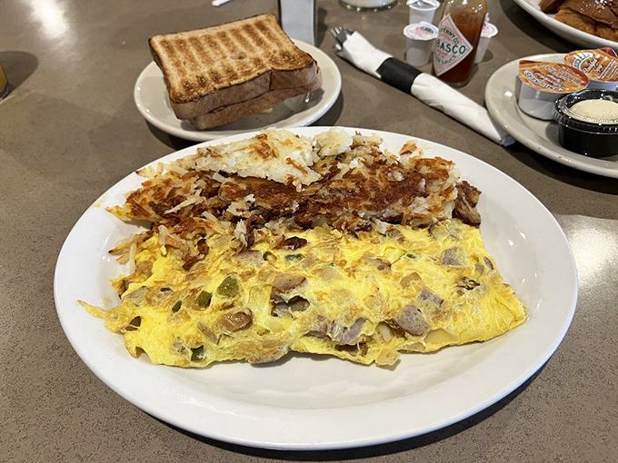 This Western omelet doesn't just break eggs, it breaks the notion that breakfast can't be the highlight of your entire day.