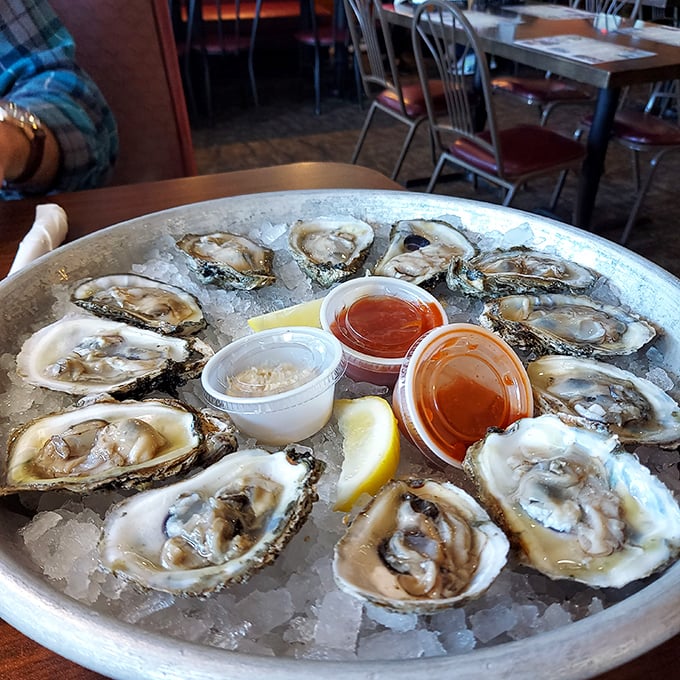 Fresh oysters on the half shell&mdash;nature's perfect appetizer. Briny, sweet, and requiring nothing more than a squeeze of lemon and perhaps a touch of horseradish courage.