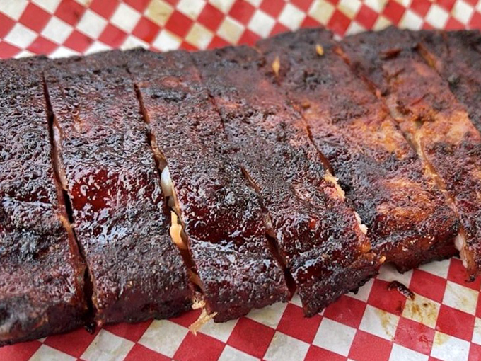 These ribs don't just fall off the bone&mdash;they practically leap into your mouth, their bark as perfect as a symphony's final note.
