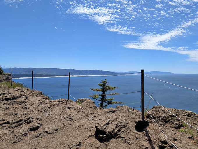 Standing here feels like being on the edge of the world, minus the existential crisis.