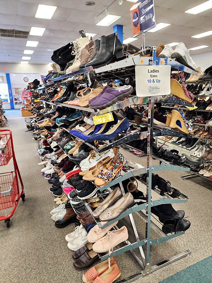 The shoe department rivals Imelda Marcos's closet. Each pair tells a story&mdash;some barely whispered in, others danced until dawn.