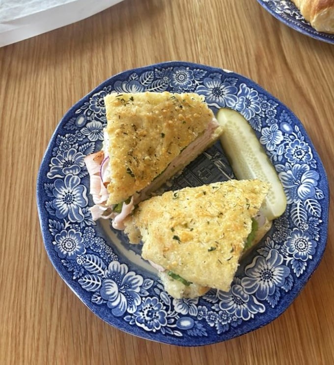 This isn't your average turkey sandwich&mdash;it's what happens when a bakery decides sandwiches deserve fresh-baked bread too.