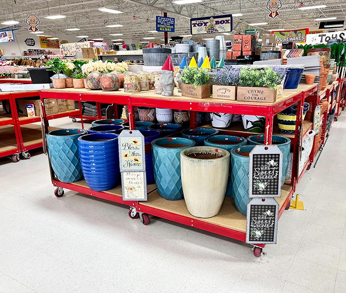 Garden enthusiasts can transform outdoor spaces without wilting their wallets &ndash; these colorful planters and decorative pots typically sell for triple elsewhere.