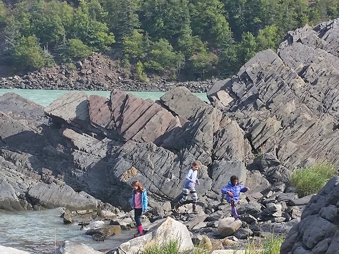 Rock hopping: Alaska's version of urban parkour. These explorers navigate nature's obstacle course with the world's most impressive backdrop.