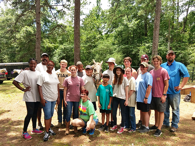 Community forms naturally at Percy Quin, where strangers become temporary neighbors united by their appreciation for horses, sunshine, and the great outdoors.