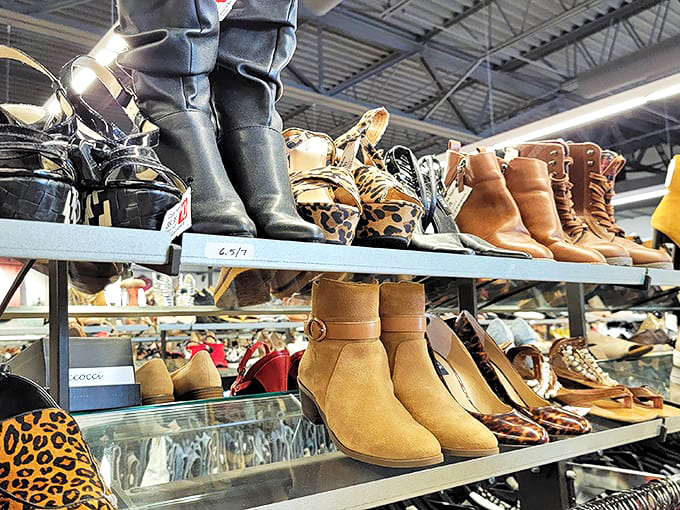 These boots were made for walking&hellip; right into your closet. From practical flats to statement leopard prints, footwear finds await at every turn.