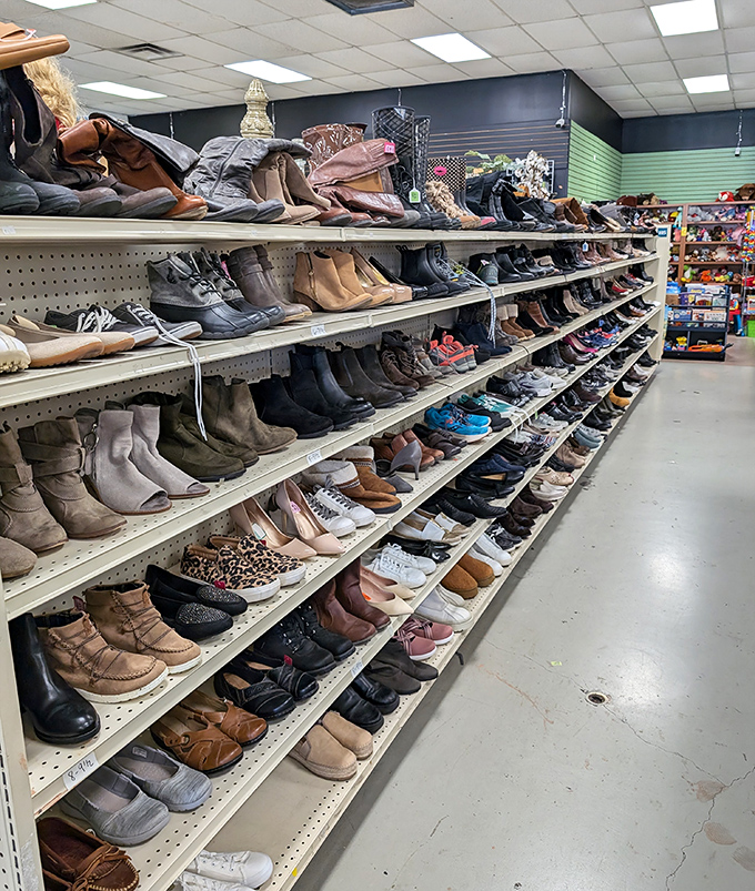 Shoe heaven exists, and it's in Hilliard. From practical boots to statement heels, your feet and wallet can both leave happy.