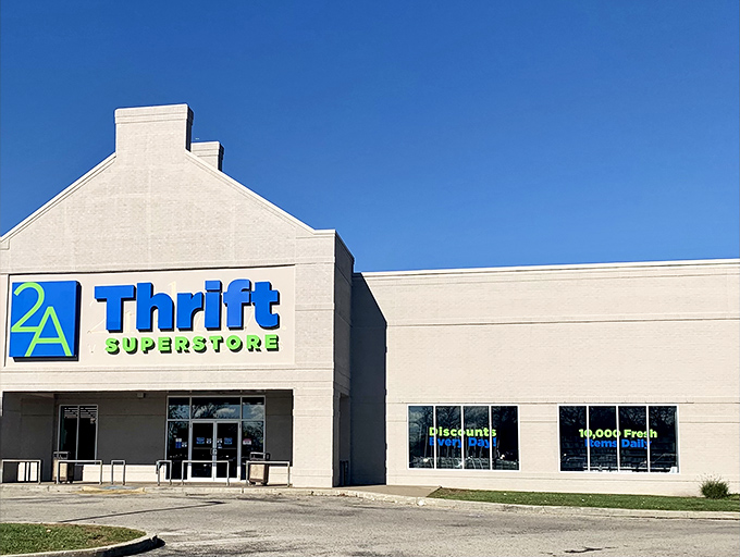 2A Thrift Superstore isn't kidding about the "super" part&mdash;this place could have its own zip code.