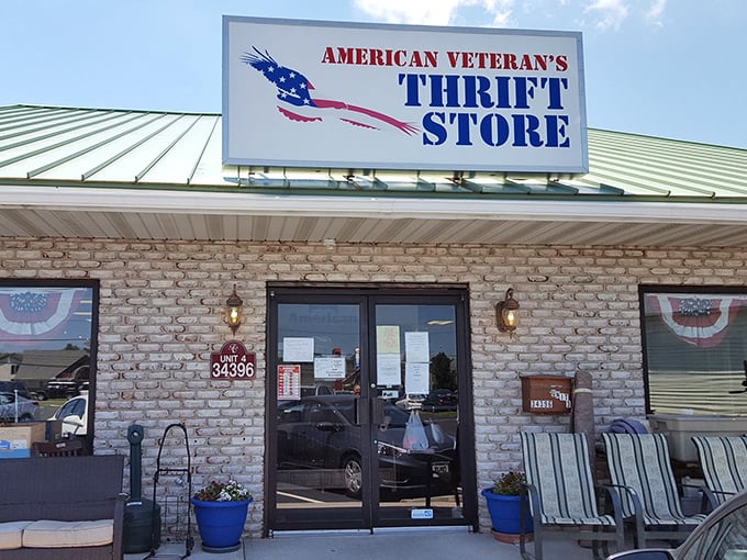 American Veteran's Thrift Store combines patriotism with bargain hunting. Shop for a cause while scoring that perfect side table!