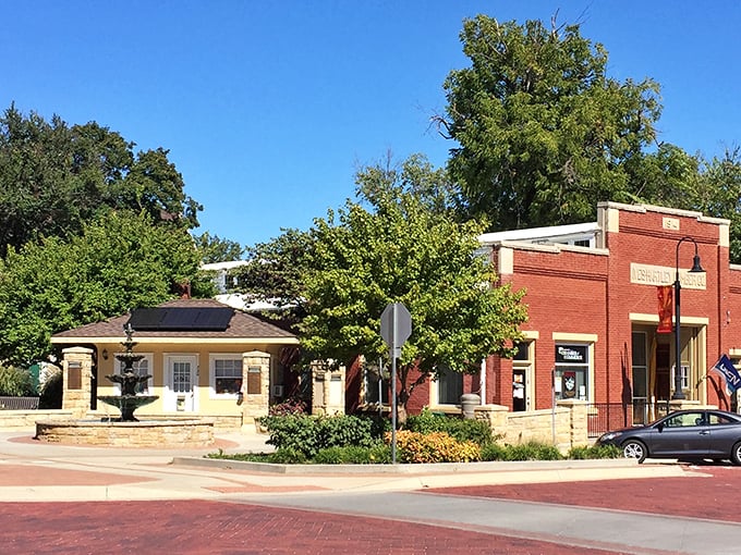 Baldwin City's historic depot showcases small-town architecture that makes every visitor feel like they've stepped into yesteryear.