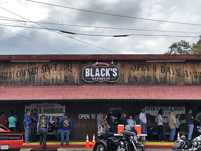 Since 1932, this weathered storefront has been teaching Texas how real BBQ should taste.