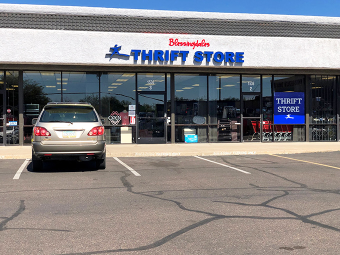 Blessingdales - where the clever name is just the beginning of a thrifting adventure.