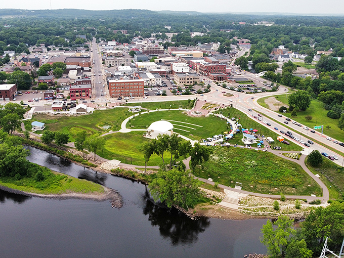Chippewa Falls spreads along the river like a retirement dream come true, offering natural beauty without the premium price tag.
