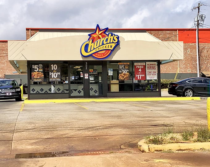 Sometimes the most unassuming storefronts hide the most reliable chicken treasures. Church's keeps it simple and delicious.