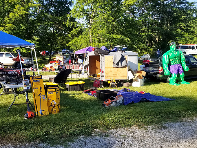 Outdoor markets under open skies remind us that the best treasures are found in unexpected places.