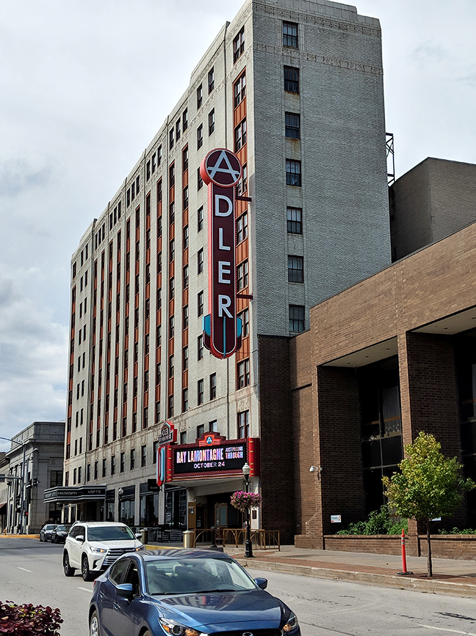 Davenport's historic Adler Theatre &ndash; where the performances are rich but the ticket prices won't make you poor.