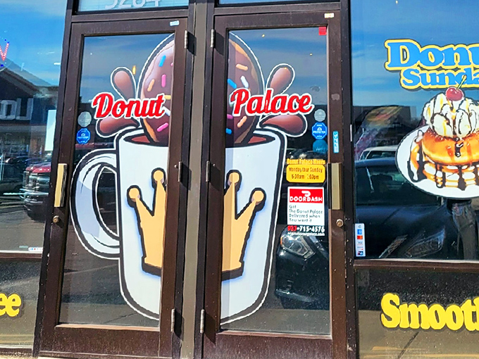 Behind these doors lies a palace indeed&mdash;where donut royalty is crowned fresh daily with glaze and sprinkles.