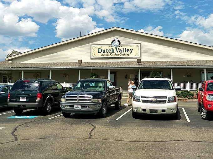 Dutch Valley Restaurant proves that sometimes the most satisfying meals come from the most unassuming roadside gems.