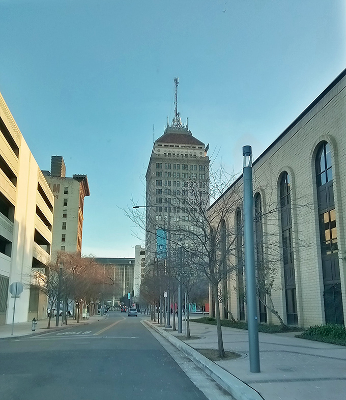 Downtown Fresno rises from the valley like a phoenix, proving this city has serious urban charm.
