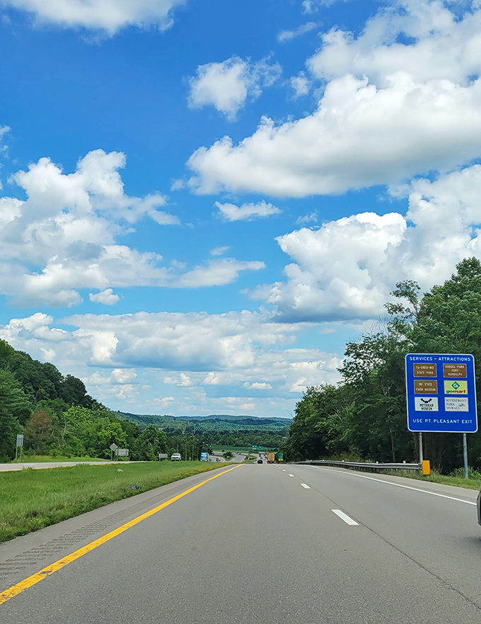 The highway beckons with open arms, promising adventures just around the next bend in beautiful Ohio.