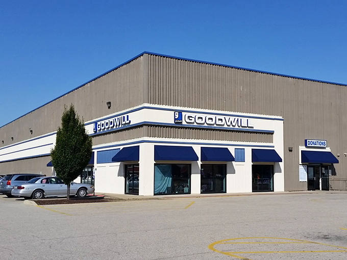 Goodwill Champaign's spacious warehouse design means more room for amazing deals and unexpected discoveries.