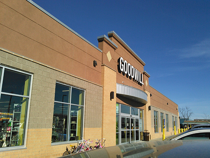 Clean lines and ample parking tell you this isn't your grandmother's dusty thrift store&mdash;though she'd still love it here.