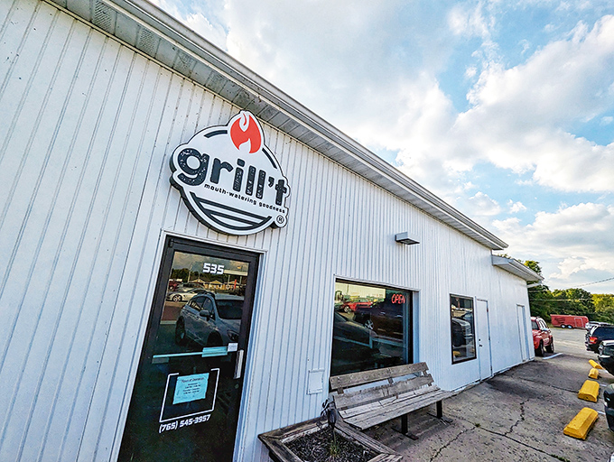 Grill't's unassuming white building hides BBQ magic inside &ndash; like finding a diamond in a plain paper wrapper.